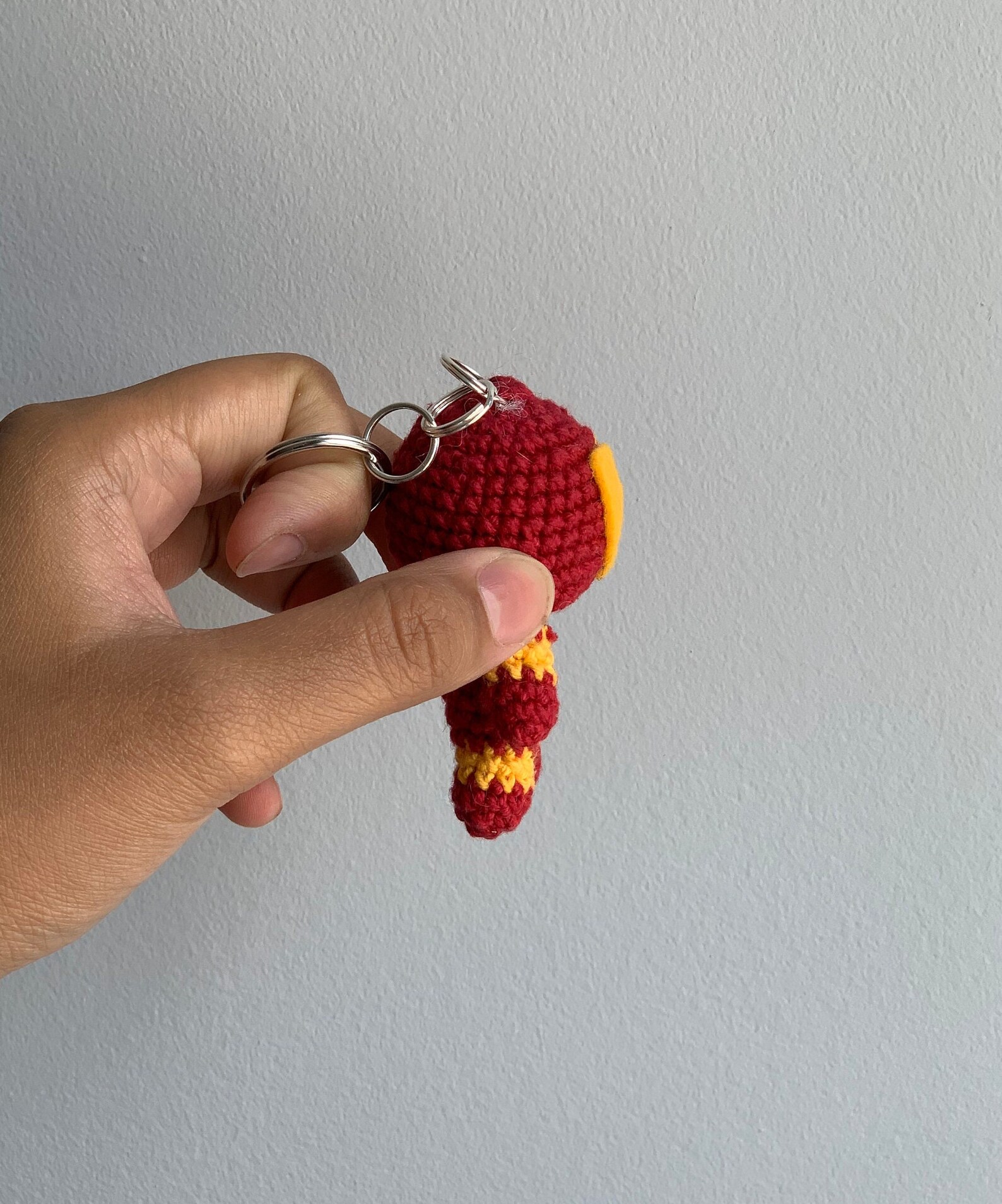 Superhero Crochet Keychain L Spider-man L Captain America L - Etsy