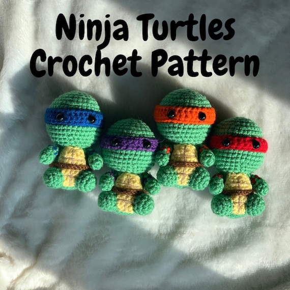 Teenage Mutant Ninja Turtle Crochet Crochet Teenage Mutant Ninja