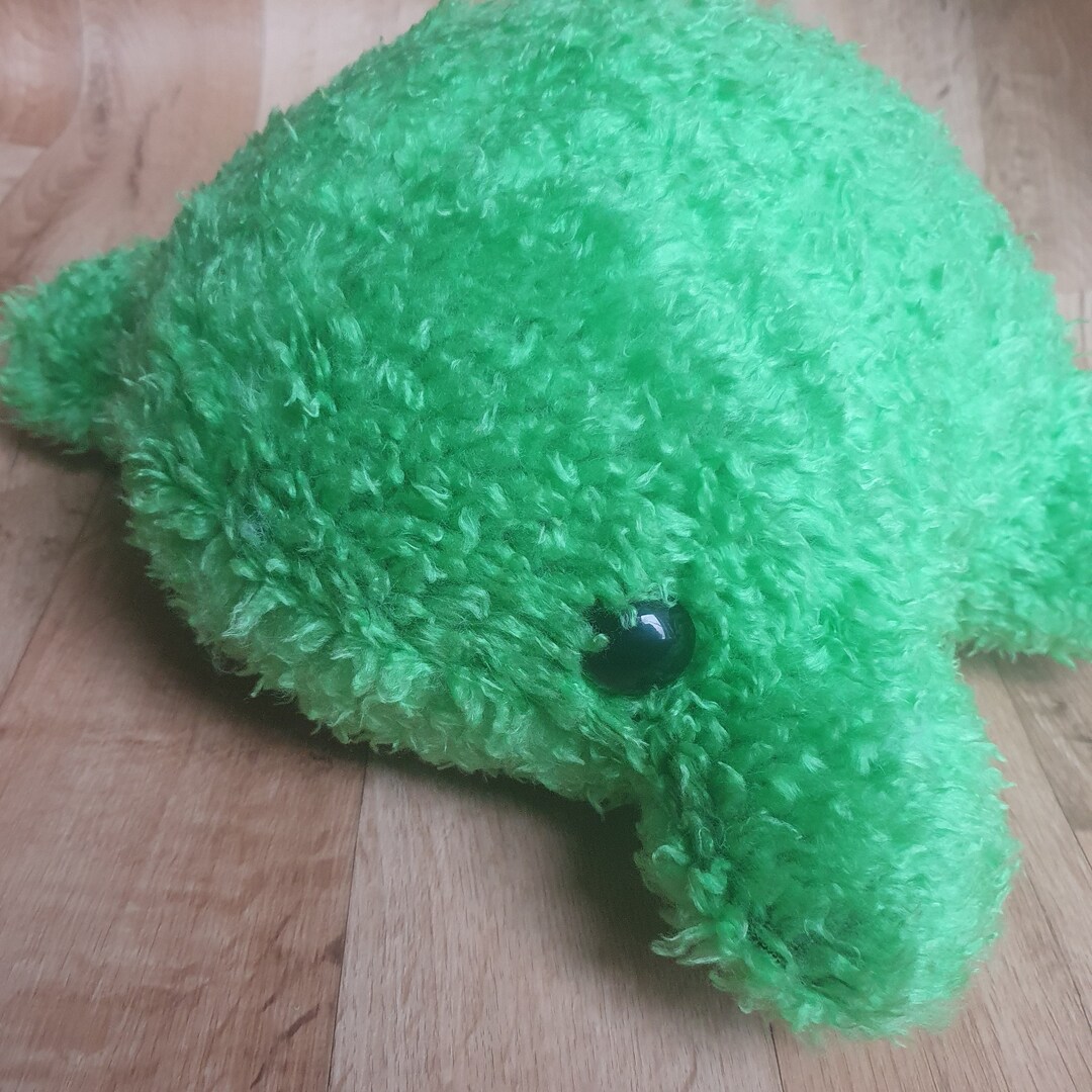 Giant Swamp Frog. Curly Fuzzy Faux Fur Frog Cushion. Funny Frogs Home ...