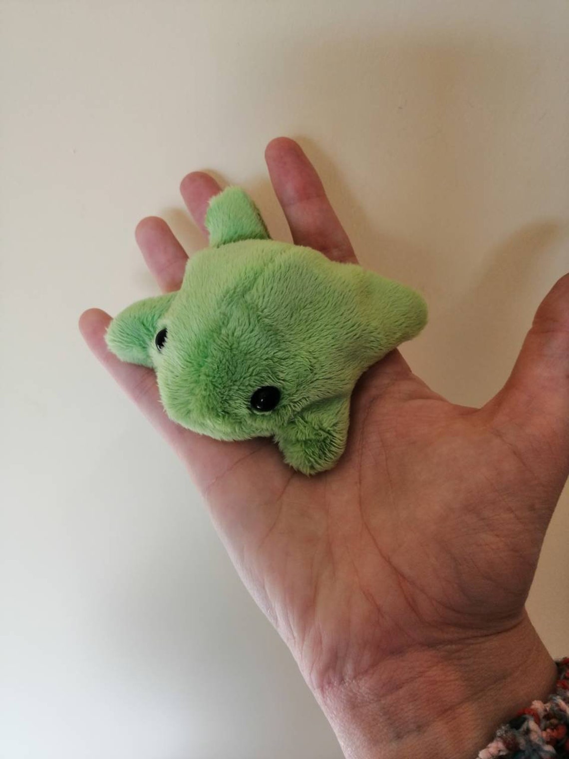 Baby Bean Frog. Cute Soft Fluffy Frog Filled With Plastic - Etsy UK