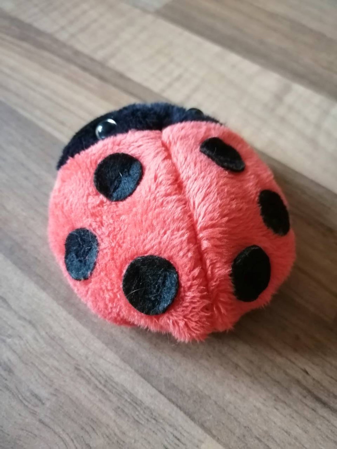 Ladybird Bean. Plastic Pellet Filled Ladybird Made From Soft Cuddle ...