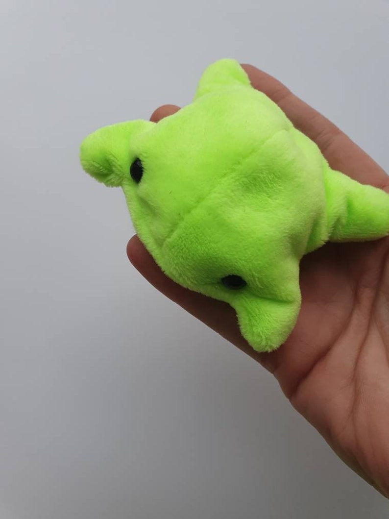 Neon Green Baby Bean Frogs. Cute Handmade Bean Filled Froggy - Etsy
