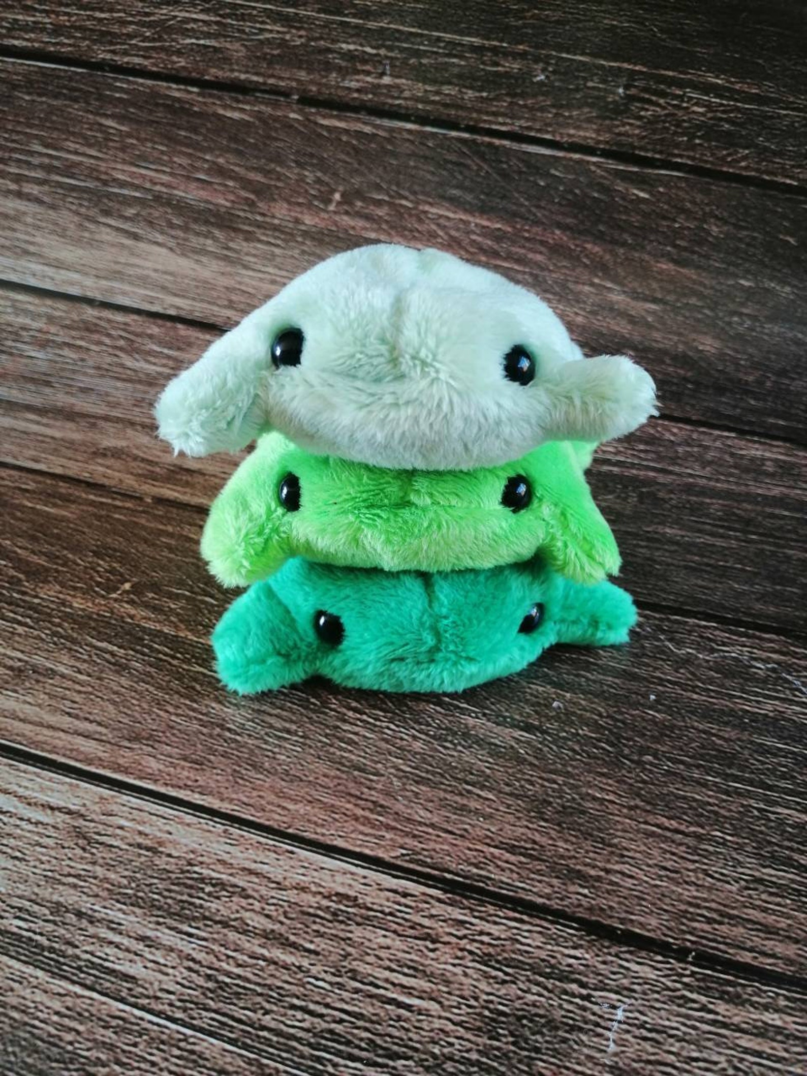 Three Bean Greens Frog Stack Gift Set. Baby Bean Frogs in - Etsy