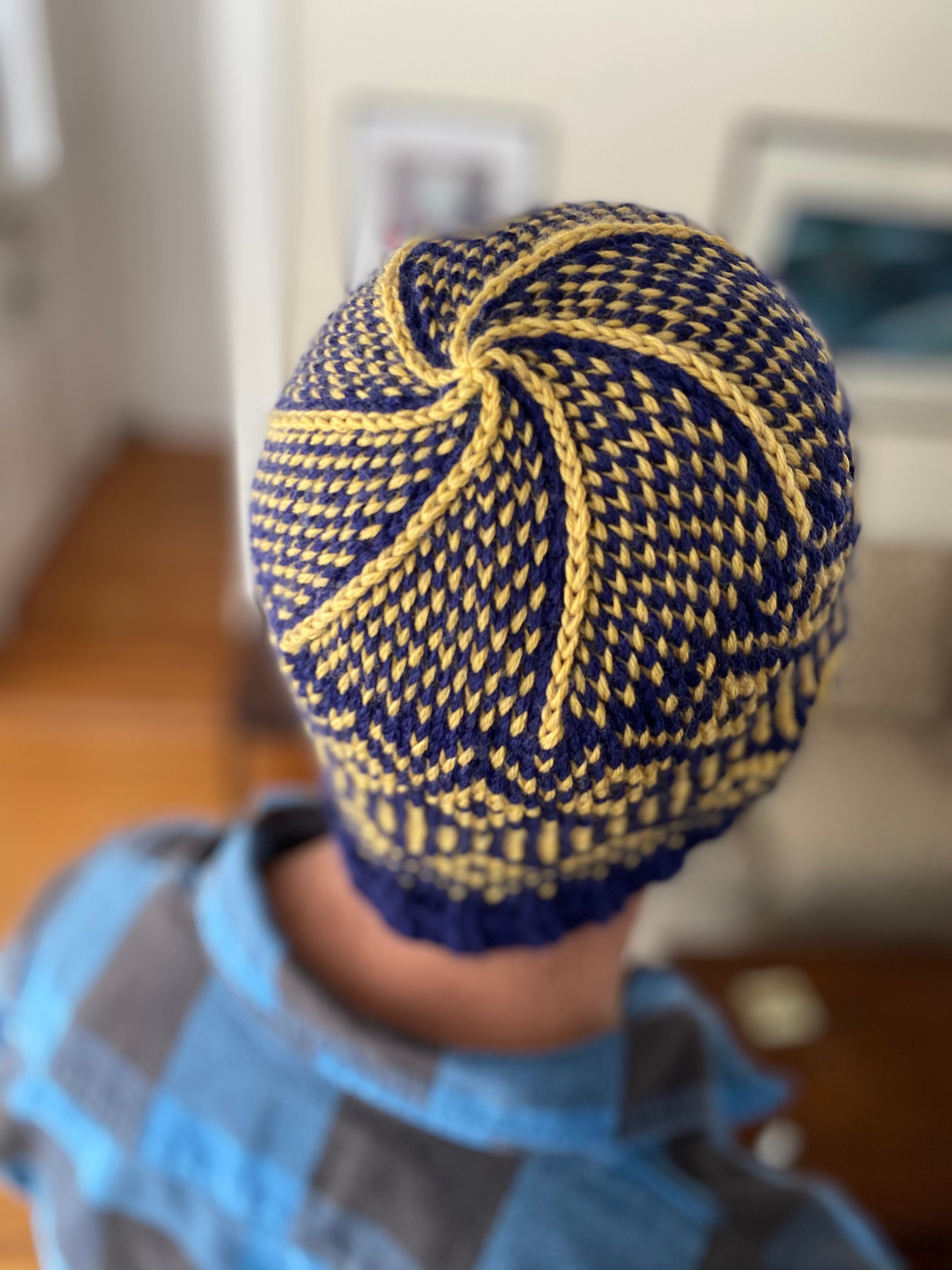 Knitting Pattern - Color Work Hat - Instant Download PDF - Etsy