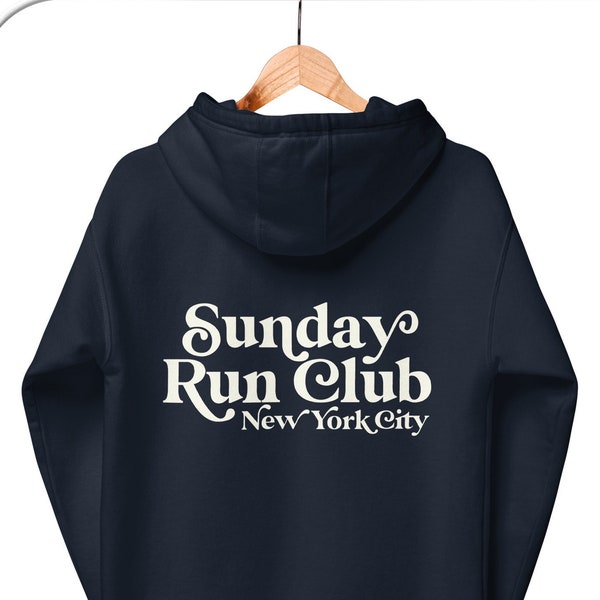 Sunday Running Club Hoodie - Etsy