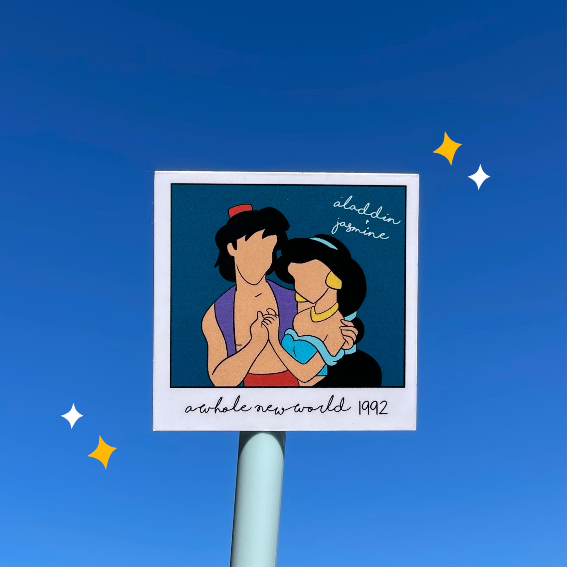 Aladdin Waterproof Stickers - Etsy