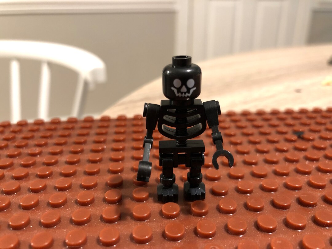 Skeleton Castle Warrior Custom Minifigures Black - Etsy