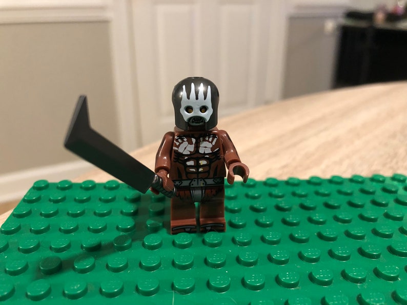 Fantasy Handprint Tribal Orc Warrior Custom Figures With Weapons - Etsy