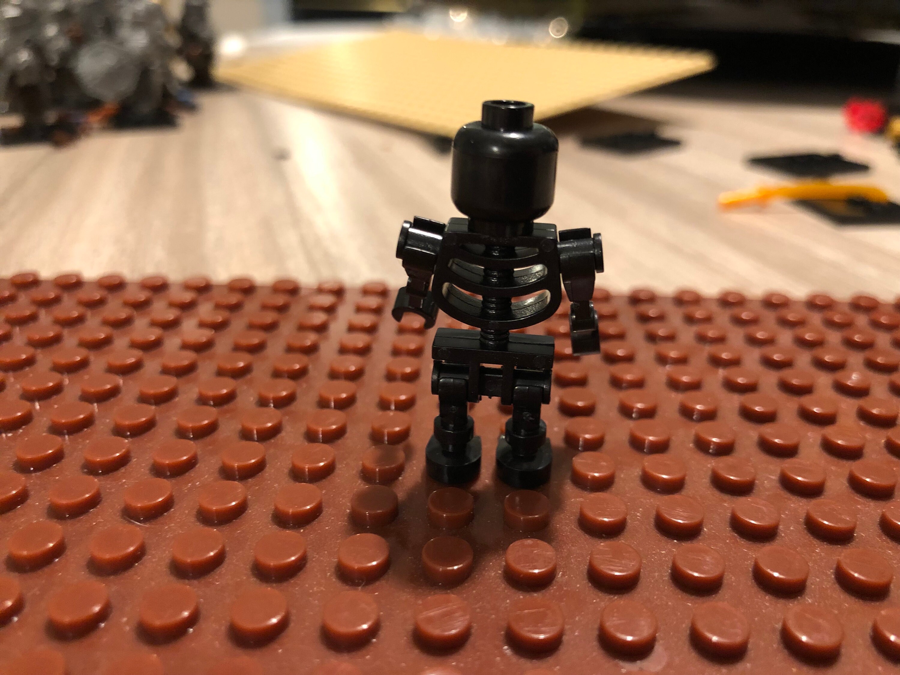 Skeleton Castle Warrior Custom Minifigures Black - Etsy