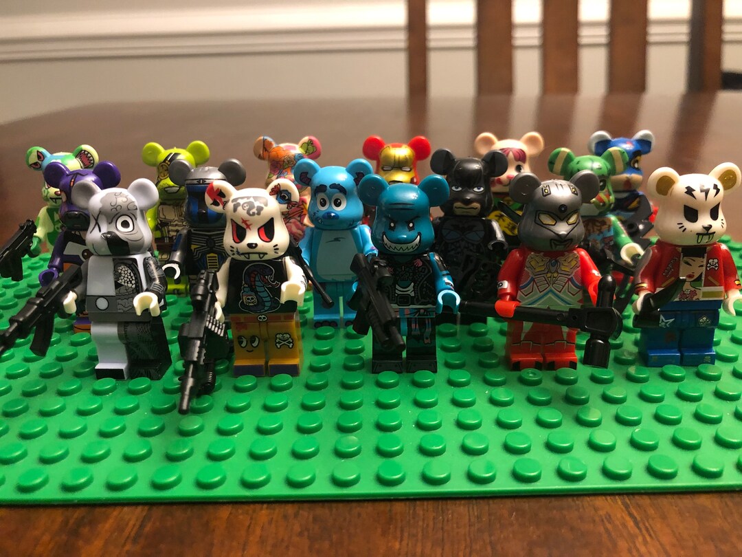 Mouse Street Fighter Custom Minifigure With Weapons - Etsy