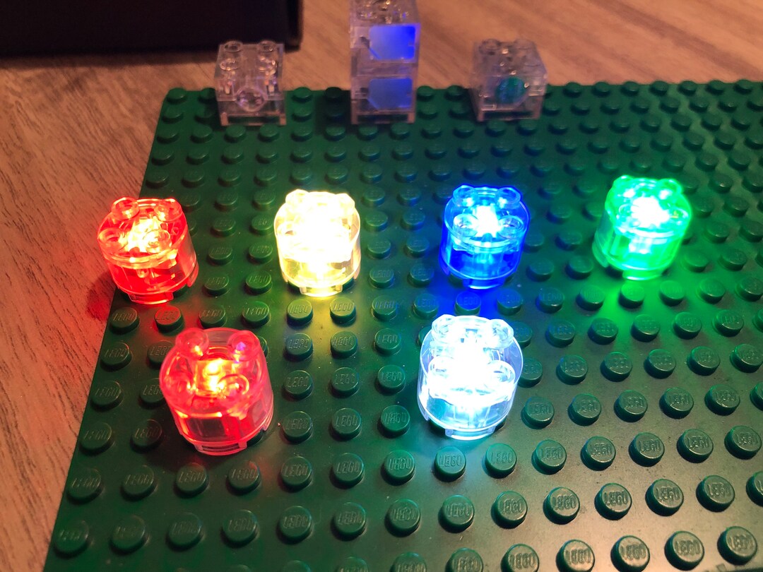 Custom LED Lighting Bricks Glowing Building Blocks for Creative Play ...
