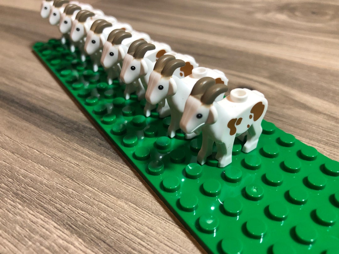 Goat Custom Animal Minifigure - Etsy