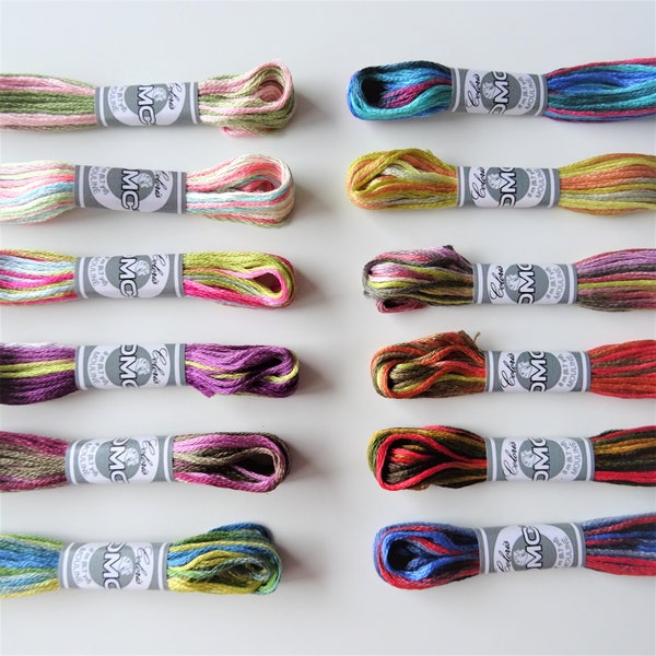 Dmc Variegated Floss - Etsy