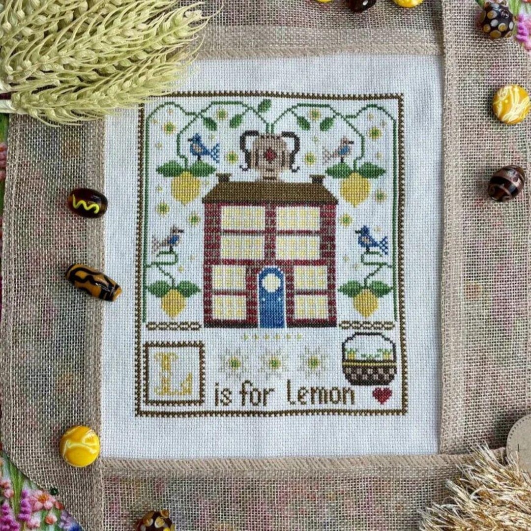 L is for Lemon by Yasmin Made With Love, Needlework Marketplace ...