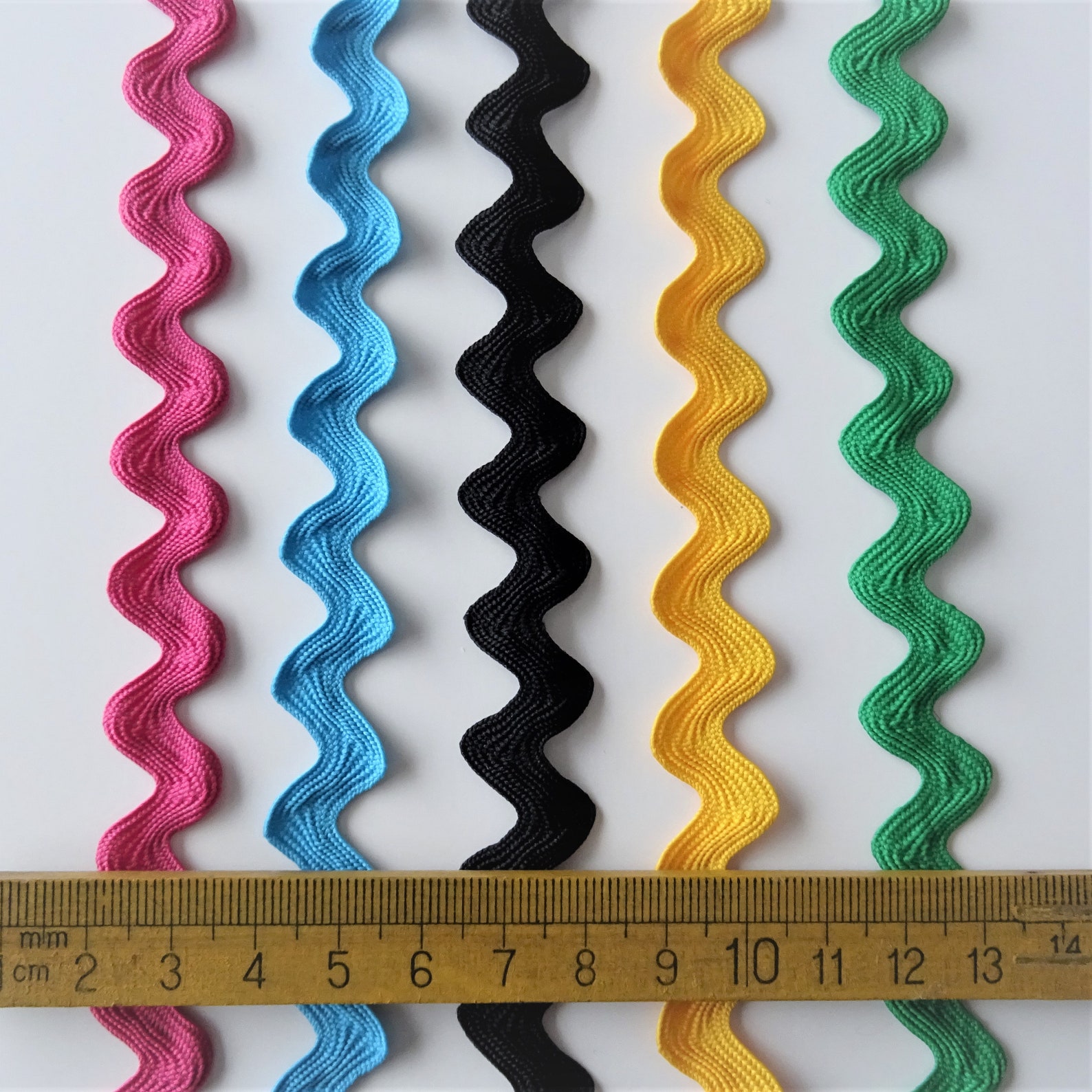 Ric Rac Trim Ribbon Braid Trim Sold by the Metre Choice of | Etsy UK