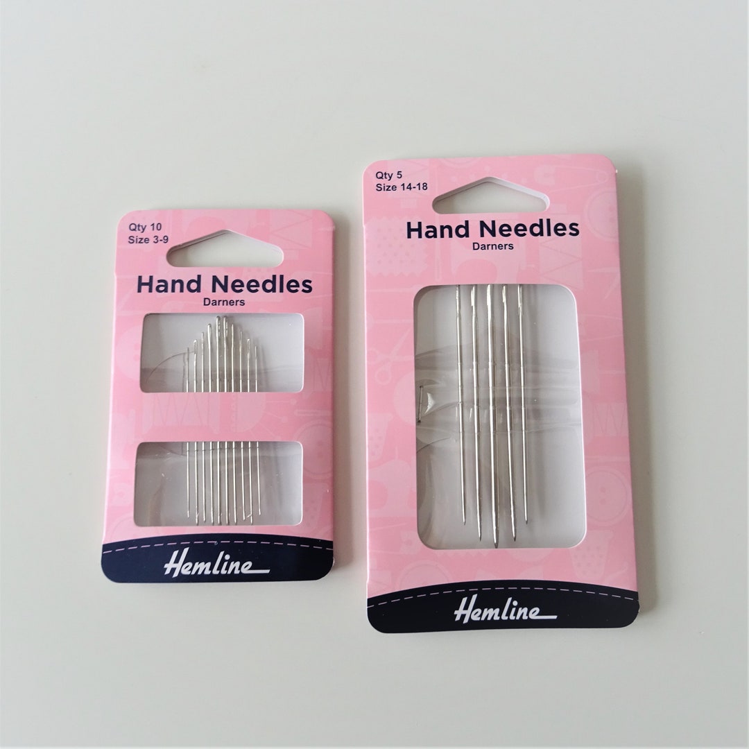 Assorted Long Darning Needles Sizes Sizes 3-18, Hand Needles Crochet ...