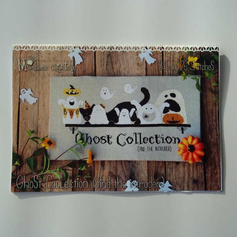 Ghost Collection (find the Intruder) by Madame Chantilly, Counted Cross ...