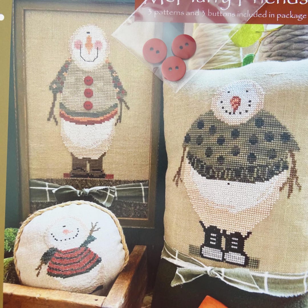 Mcflurry Friends by Amy Bruecken Designs, Counted Cross Stitch Sampler ...