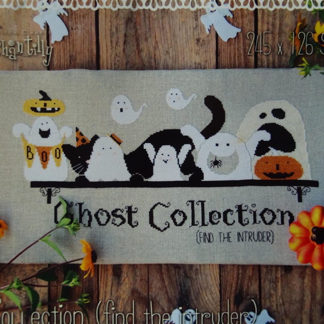 Ghost Collection (find the Intruder) by Madame Chantilly, Counted Cross ...