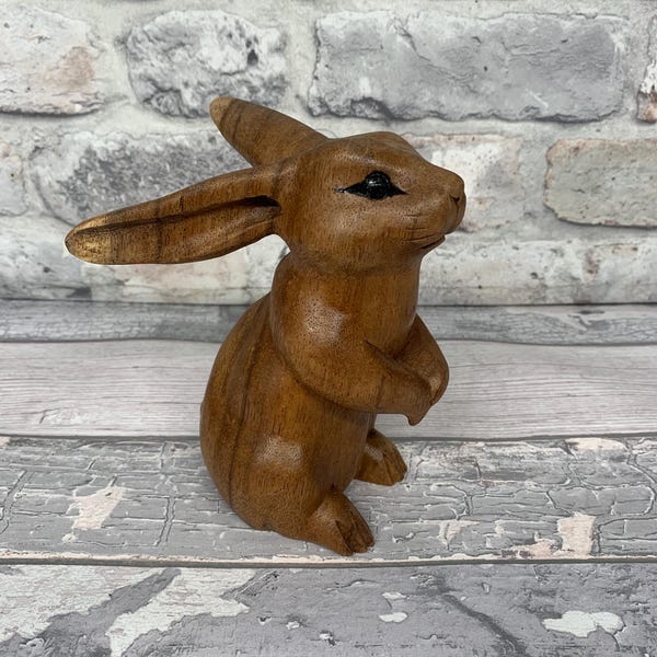 Rabbit Sculpture - Etsy