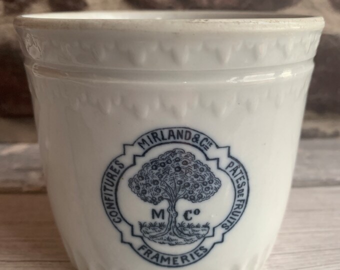Antique French Jam Pot, French Farmhouse Decor, Kitchenalia Gifts ...