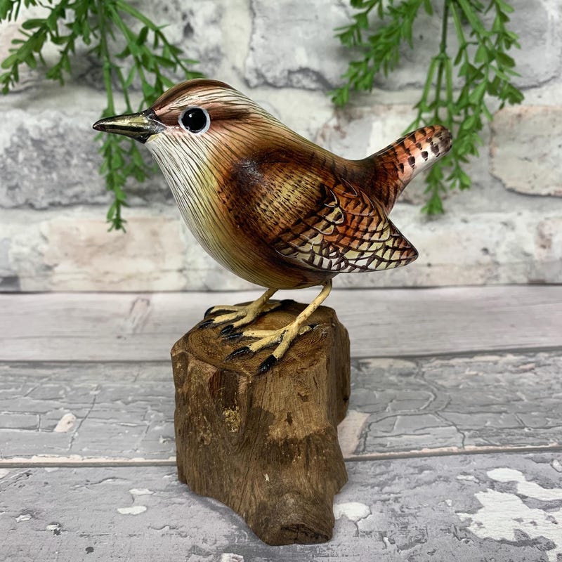 Wooden Bird - Etsy