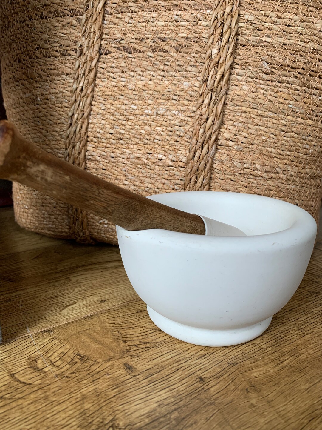Vintage Pestle and Mortar, Farmhouse Kitchen Gifts, Cottage Core ...