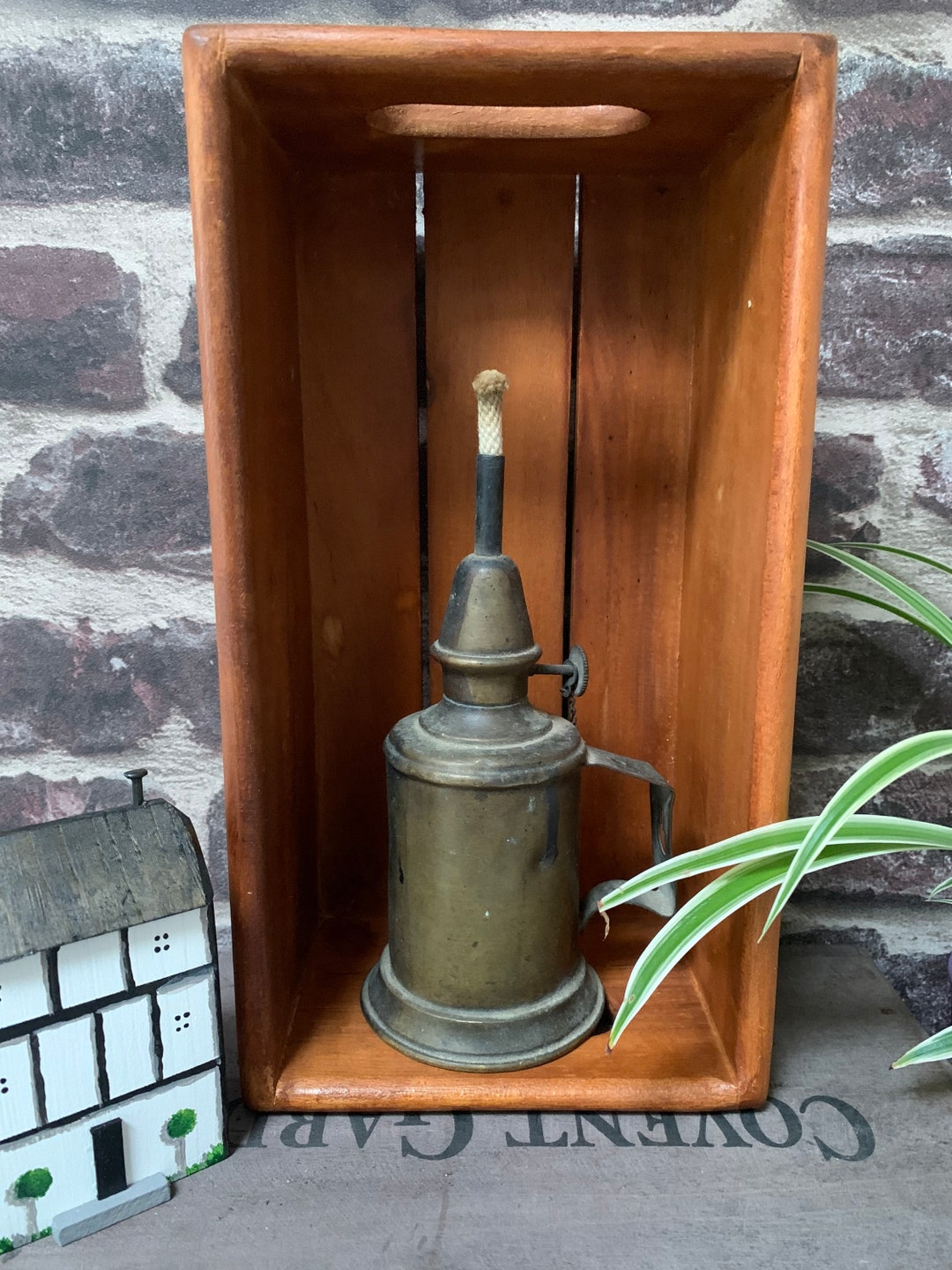 Antique 19th Century French Pigeon Lamp, French Country Farmhouse ...