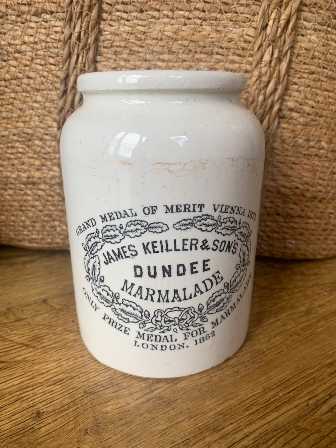 Antique Keiller's Dundee Marmalade Pot, English Advertising Jar - Etsy