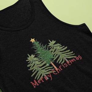 Merry Christmas Tree Machine Embroidery Design | Holiday Tree | 3 Sizes ...