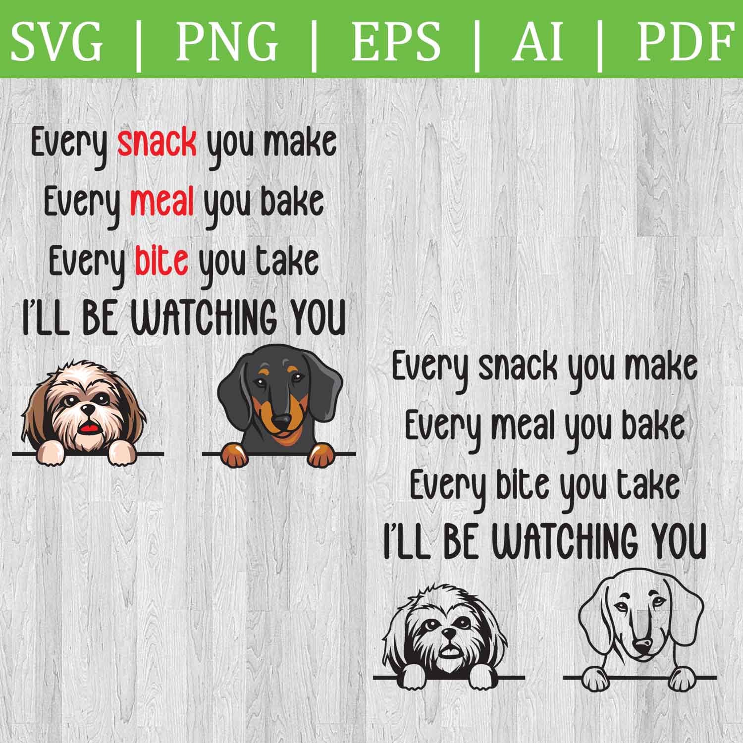 Every Meal You Make Every Meal You Take Ill Be Watching You SVG Circuit ...