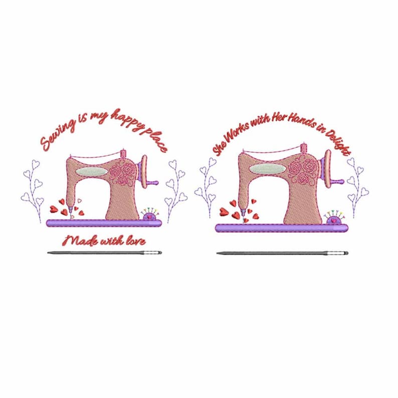 Sewing Machine Embroidery Design, 4x4 (digital Download) - Etsy