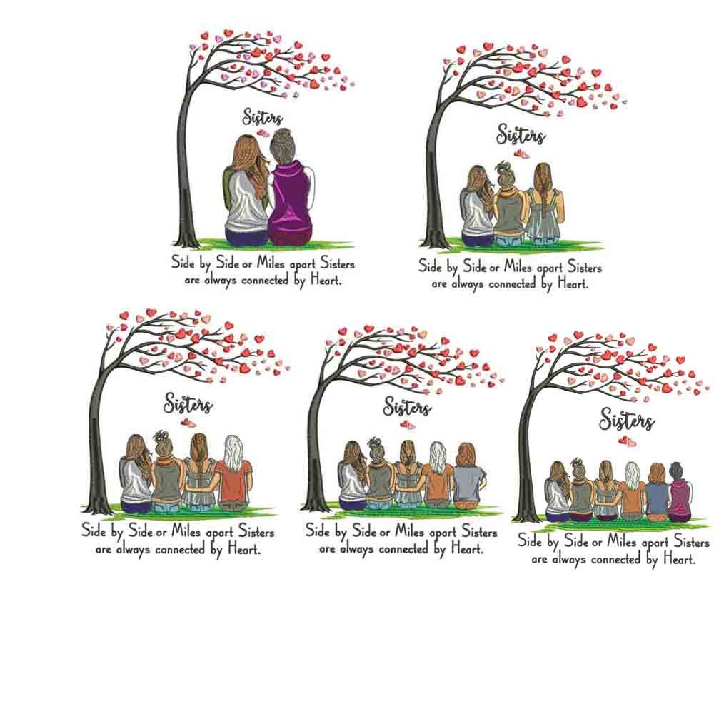 Sister Embroidery Designs