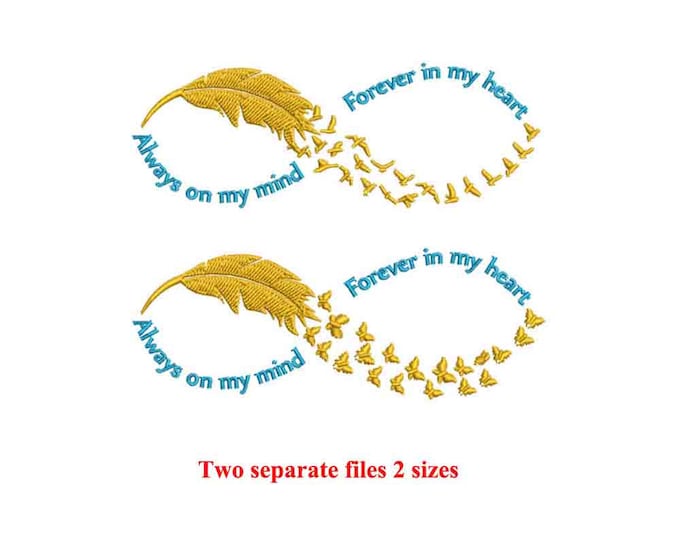Forever in My Heart Infinity Birds & Butterfly Flying Machine ...