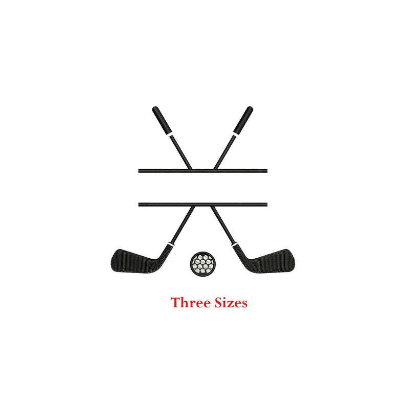 Golf Monogram Machine Embroidery Design / Name Frame / Golf / Sports ...