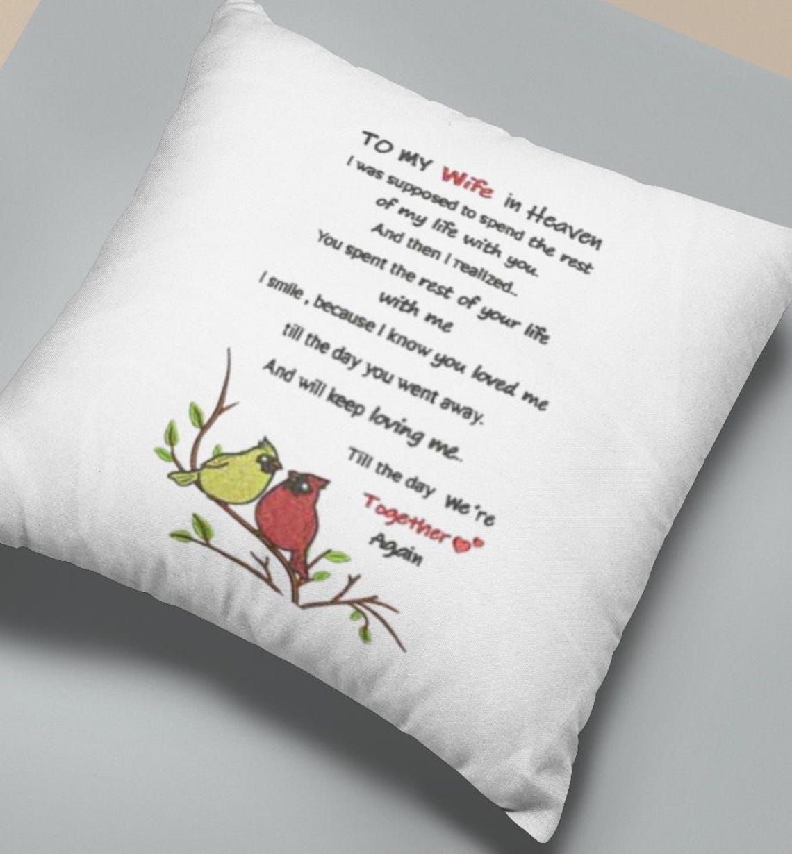 Heaven Remembrance Embroidery Designs | Husband, Wife, Dad Memorial | 3 ...
