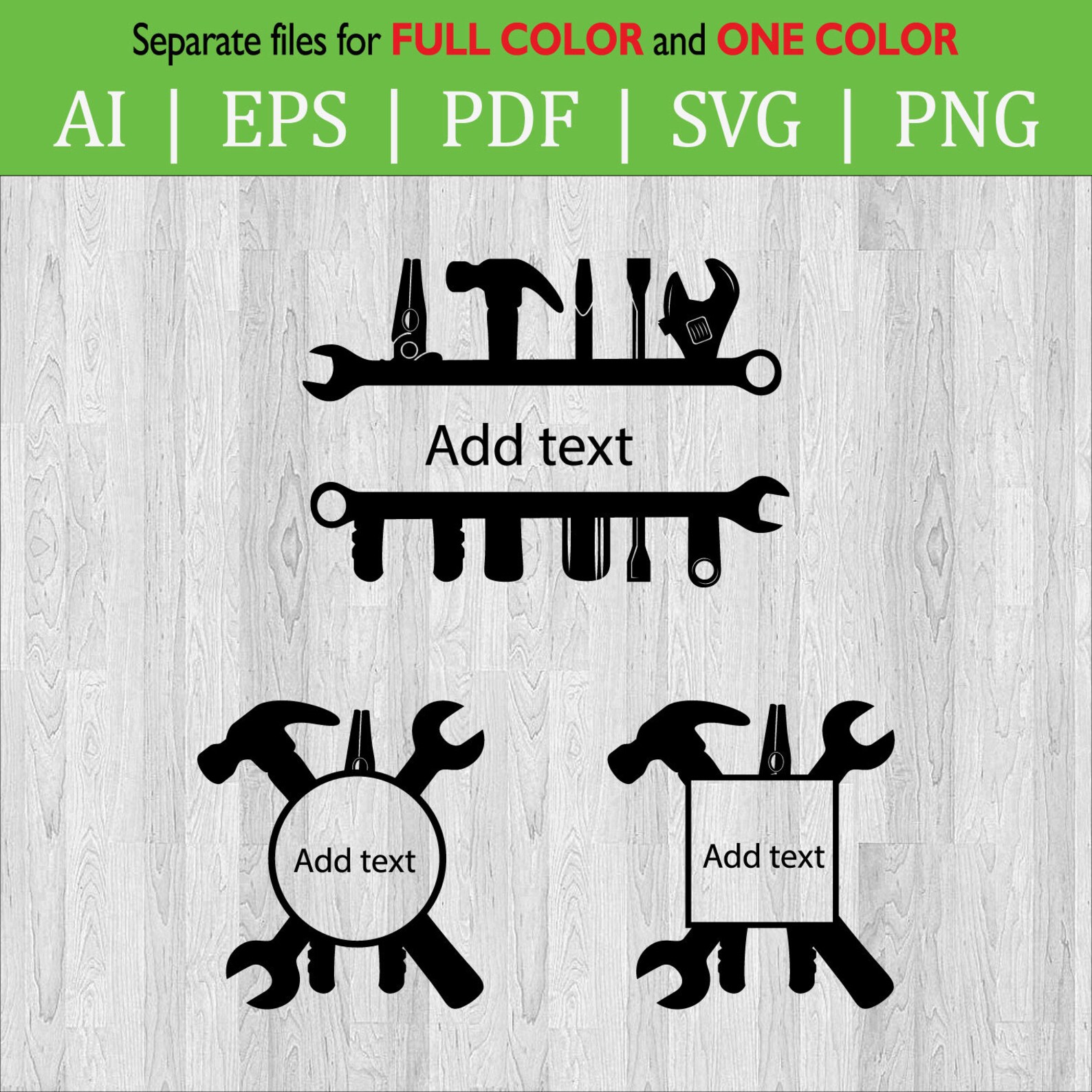Mechanic Tools Monogram SVG / Tools Silhouette / Mechanic | Etsy