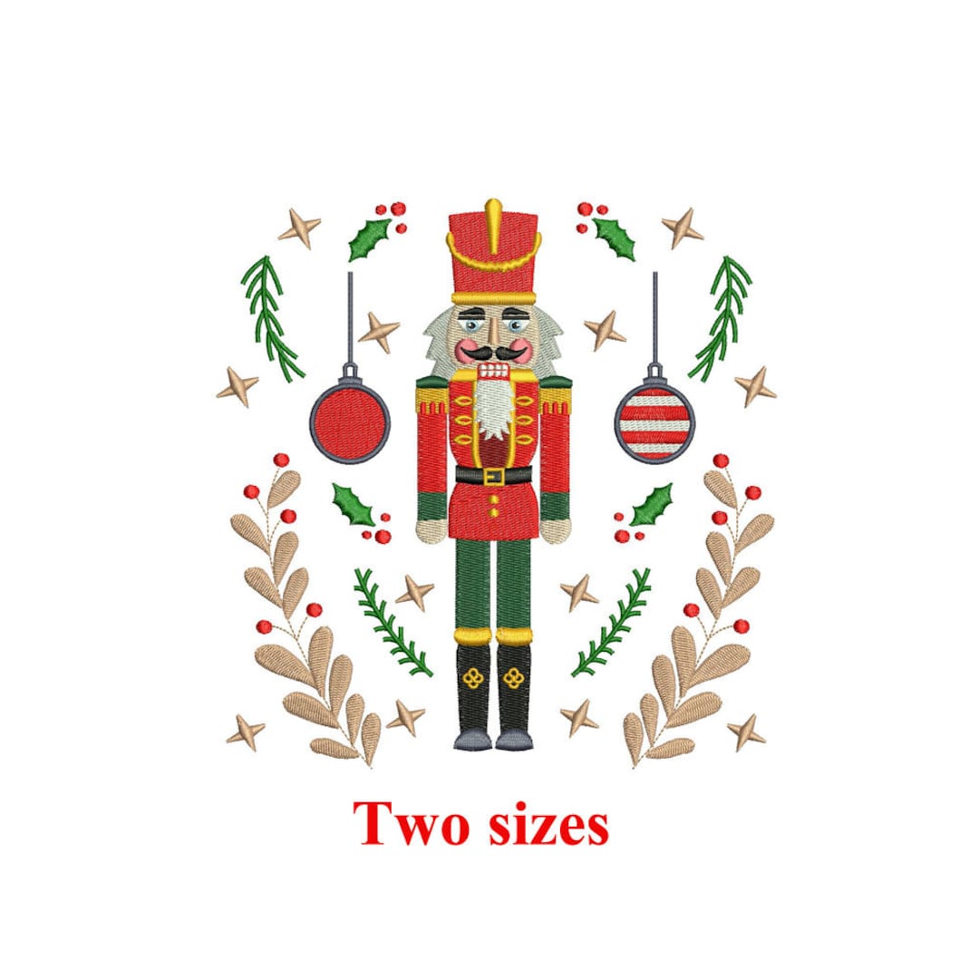 Nutcracker Christmas Machine Embroidery Design / Nutcracker /merry ...