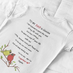 Heaven Remembrance Embroidery Designs | Husband, Wife, Dad Memorial | 3 ...