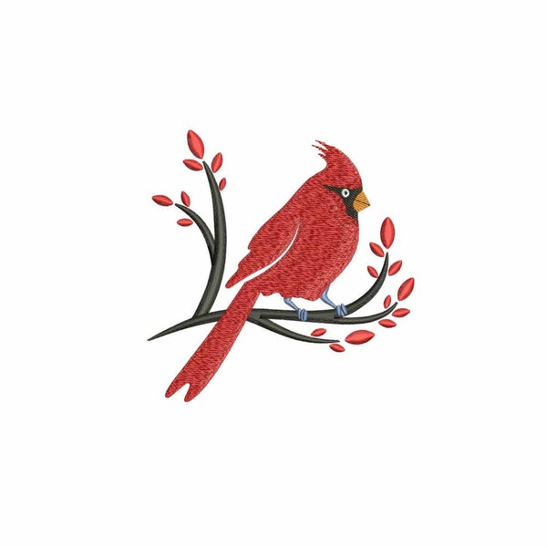 Cardinal Embroidery - Etsy