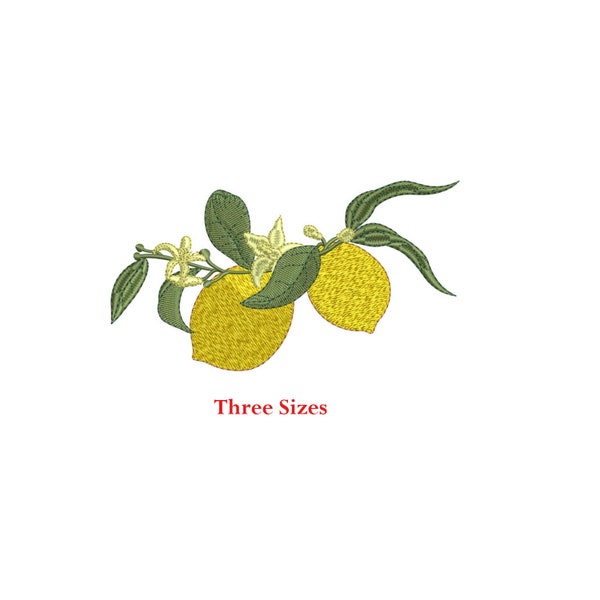 Lemon Machine Embroidery Designs - Etsy