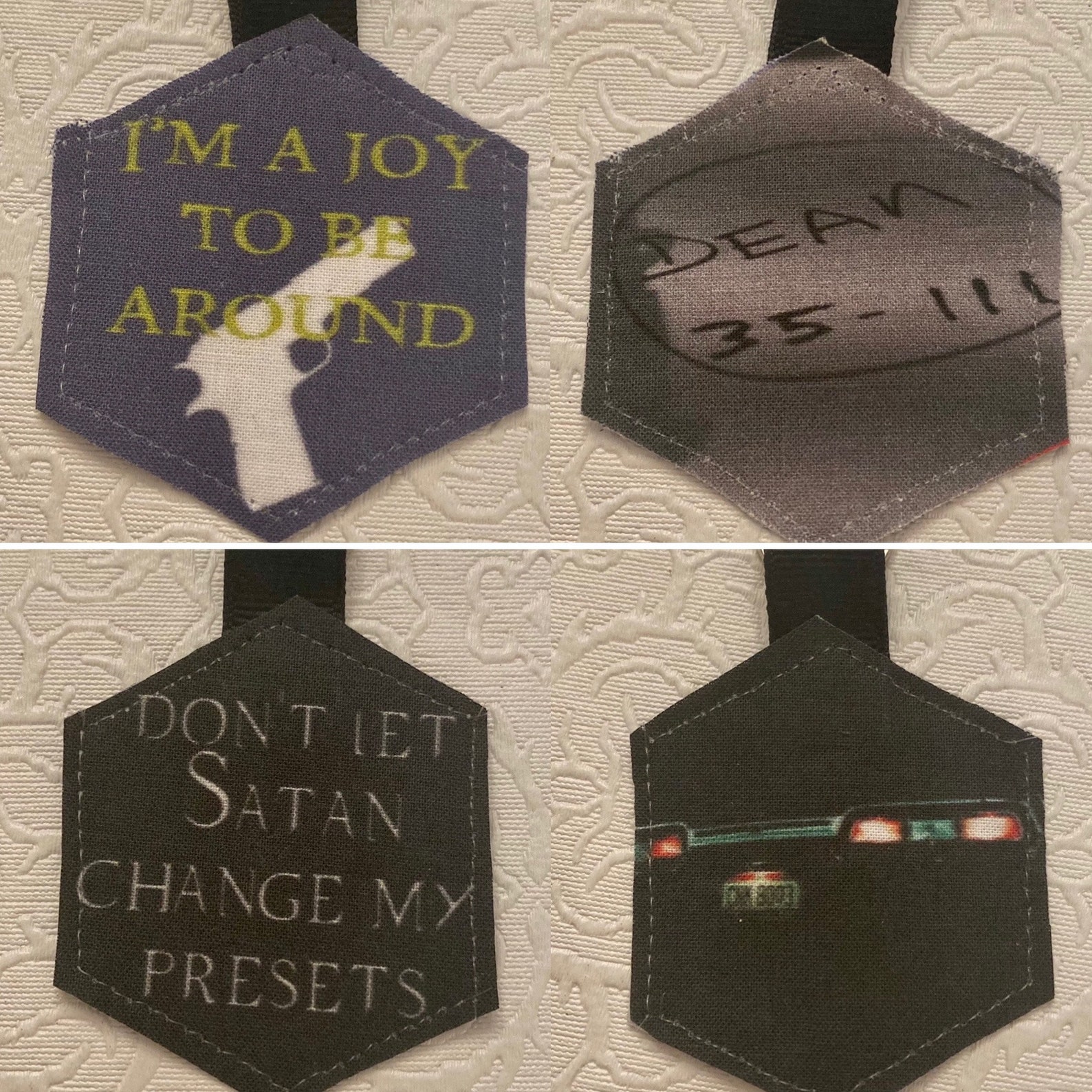 Dean Winchester Supernatural Jensen Ackles Keychain Set 1 | Etsy