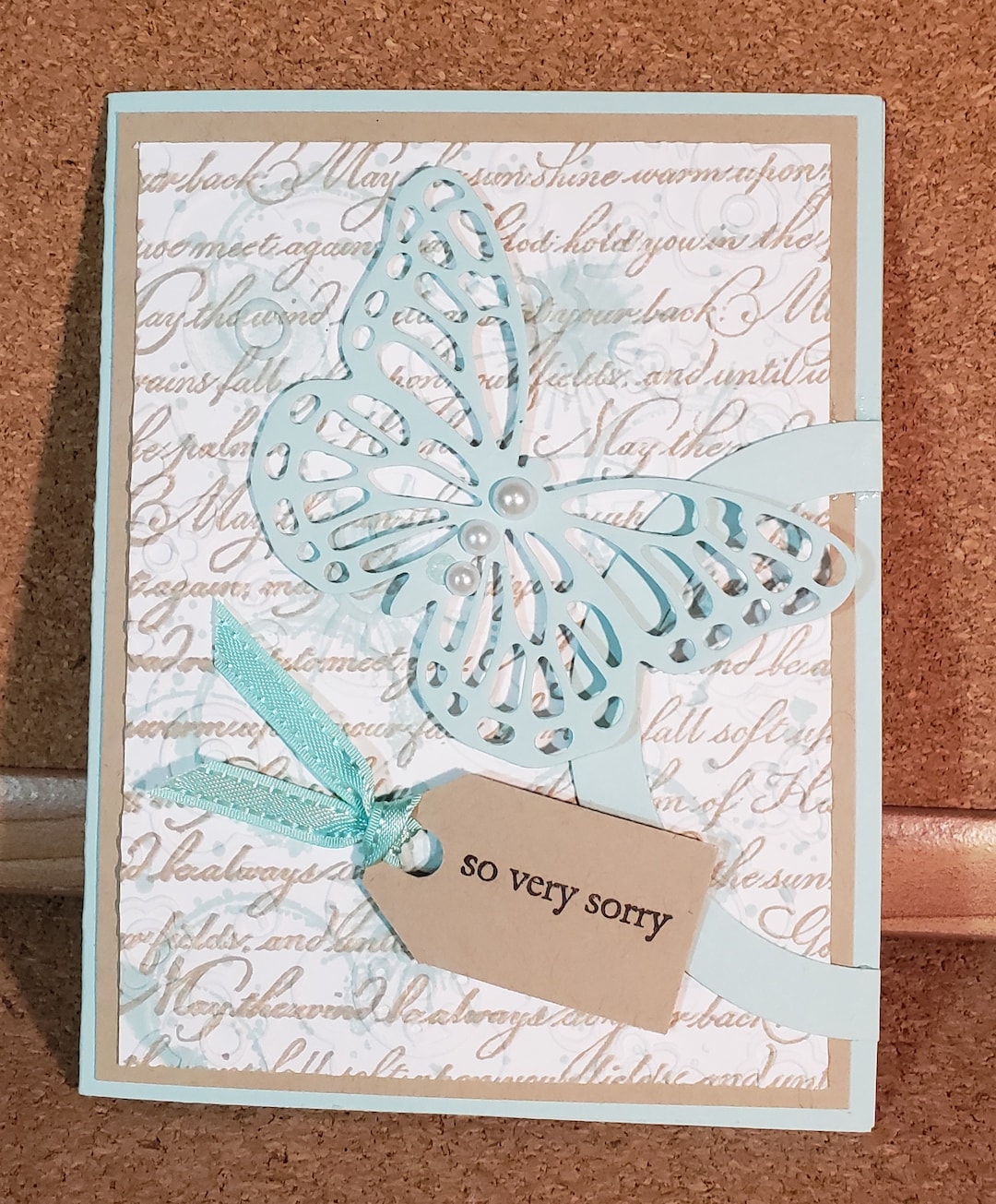Homemade | Card | Sympathy | so Very Sorry | Butterfly | Stampin Up ...