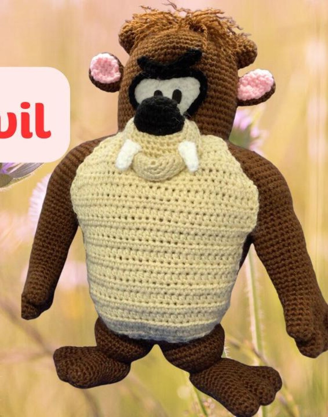 Wild Tornado Beast Crochet Pattern (PDF Pattern) - Etsy