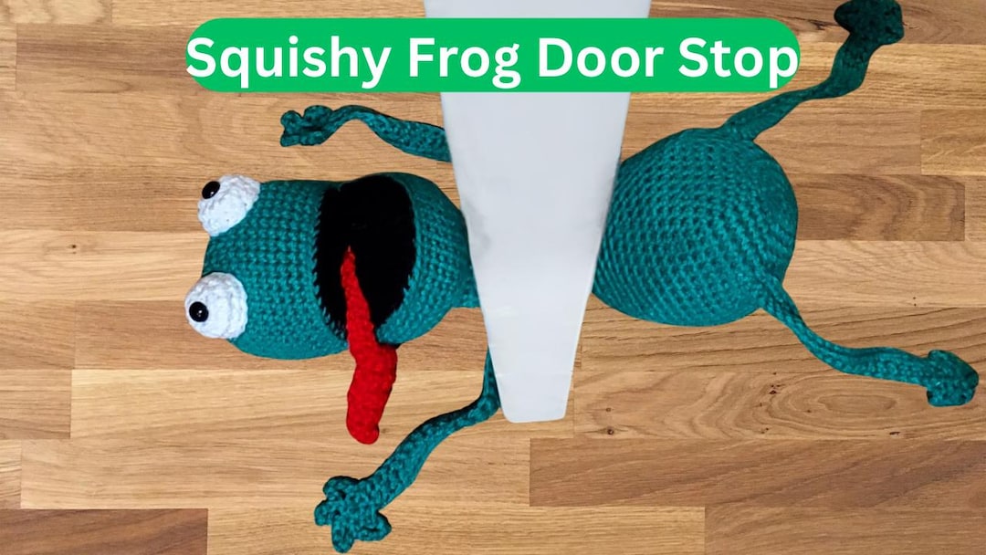 Squishy Frog Door Stop - Etsy