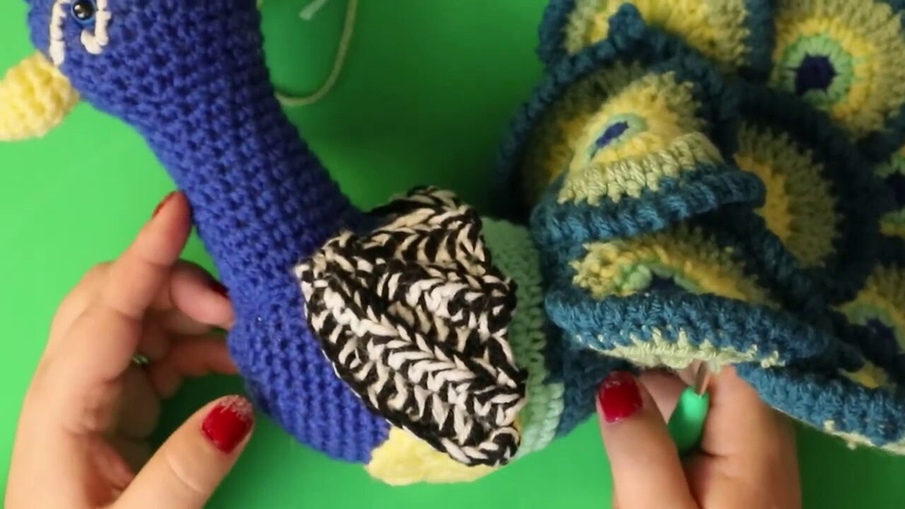 Peacock Crochet Pattern (PDF Pattern) - Etsy