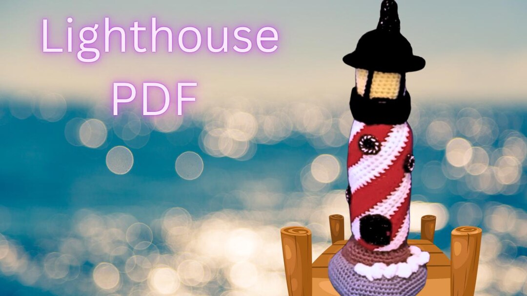 Crochet Lighthouse (PDF Pattern) - Etsy