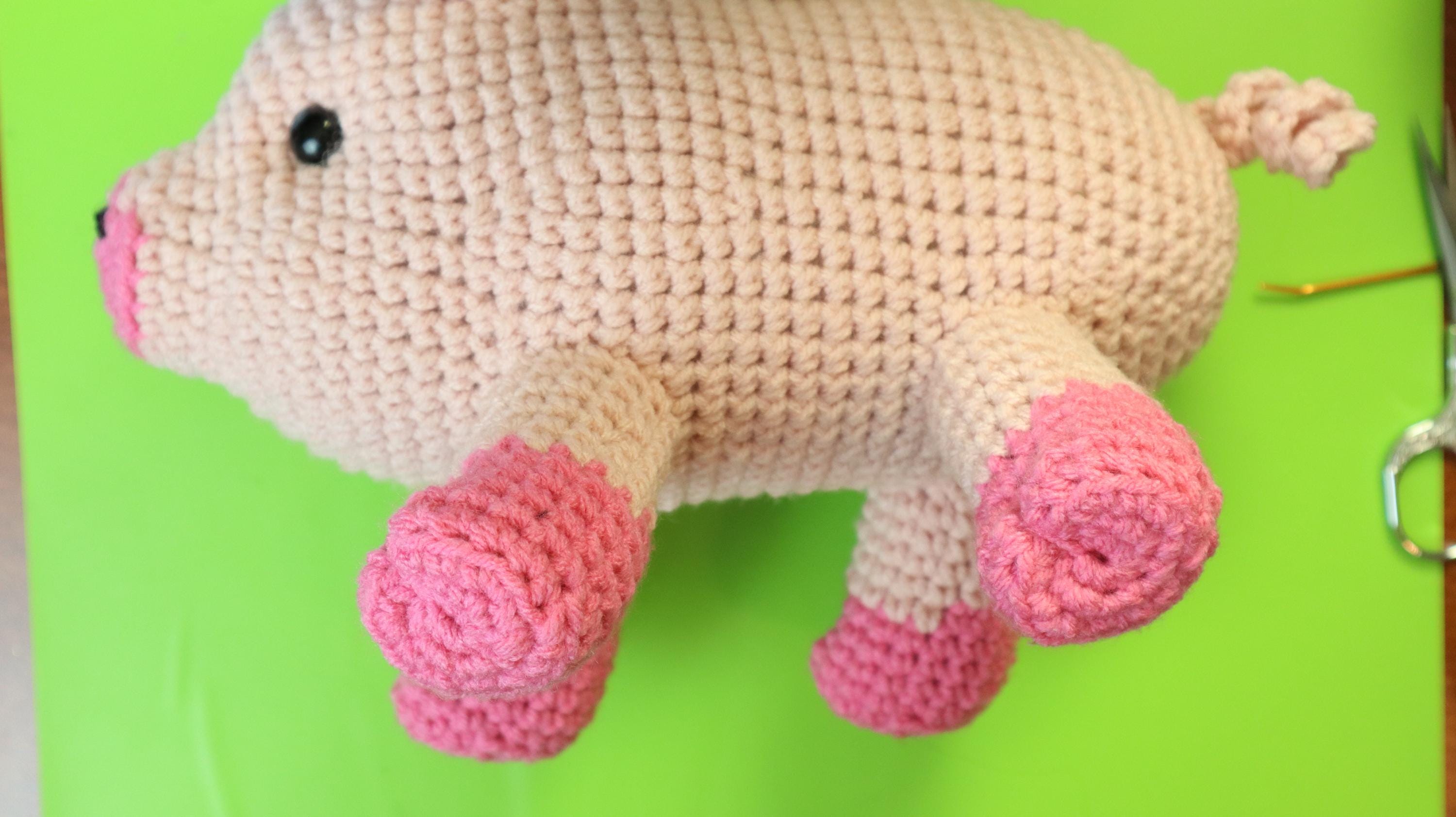 Crochet Flying Pig Pattern (PDF) - Etsy