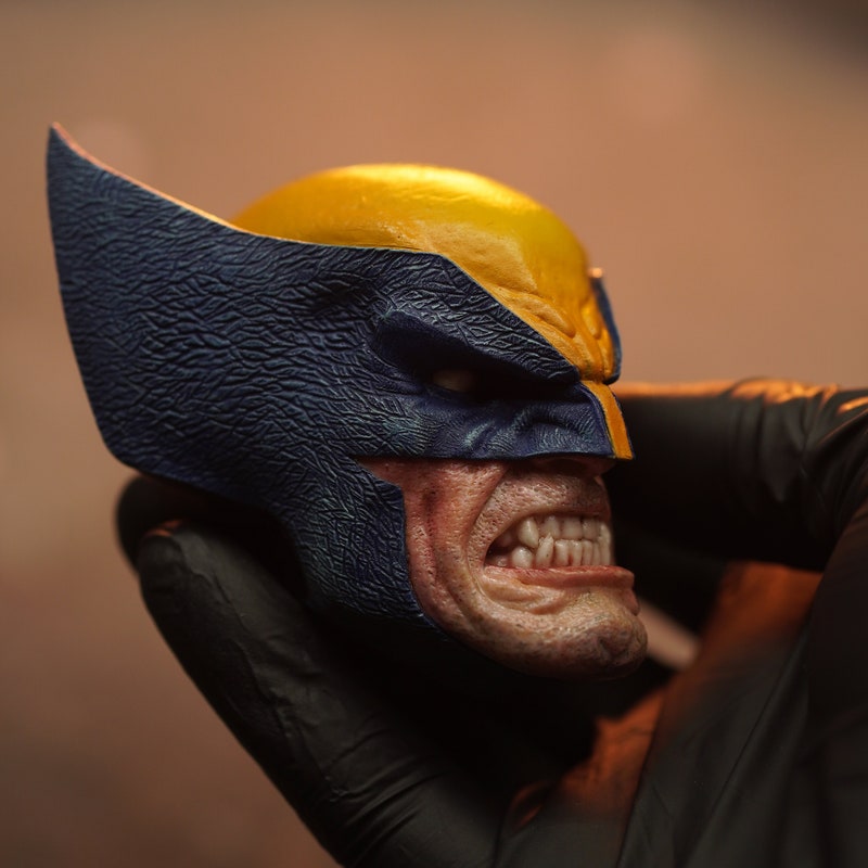 Wolverine Bust Magnet - Etsy