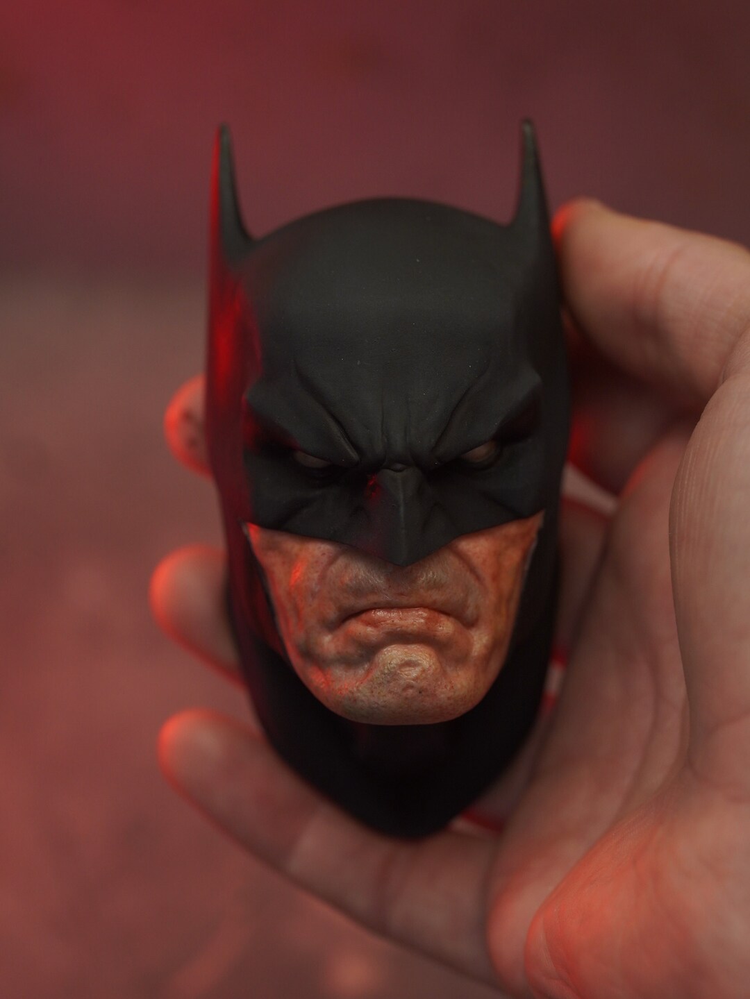 The Knight Painted Magnet/bust Sculpture, Hand Sculpted & Hand Painted ...